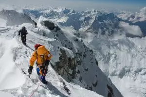 Jimmy Chin，珠穆朗玛峰山脊