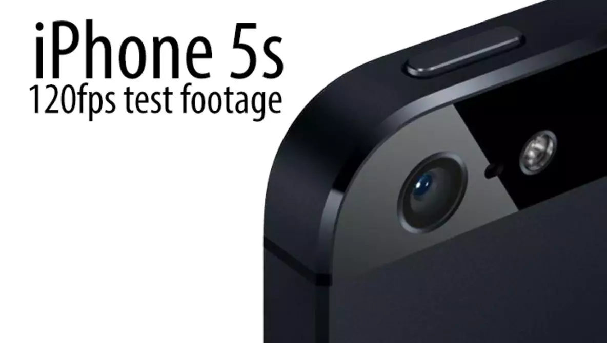 iPhone 5s en sy 120fps video-vermoëns Indrukwekkend of 'n foefie?