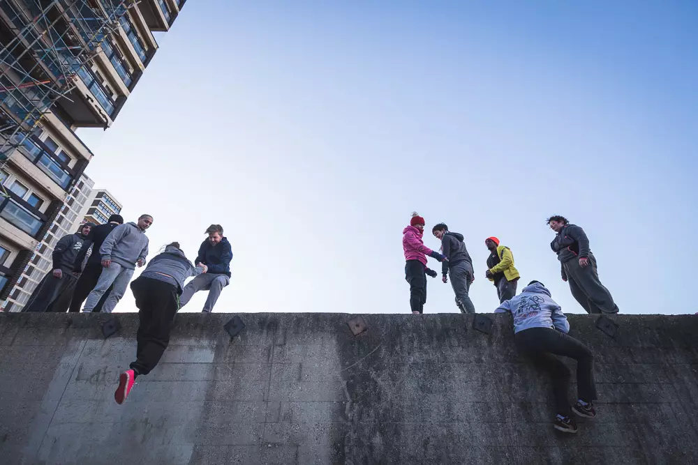 Qorxunun tutulması: Parkour İcma Təlim Tədbirinin Çəkilməsi 43336_2