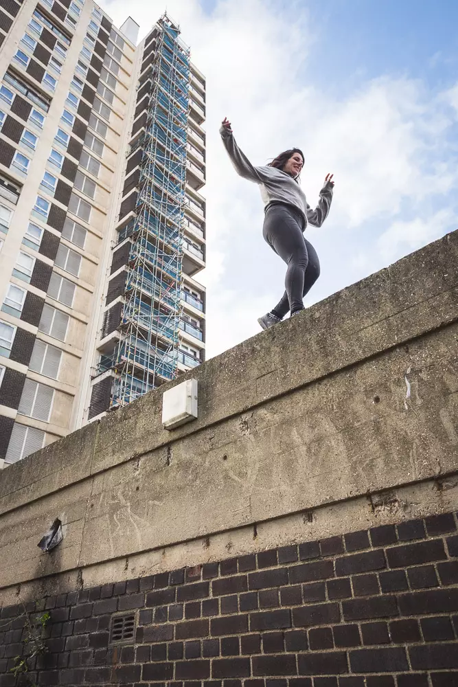 Pelon vangitseminen: Parkour-yhteisökoulutustapahtuman kuvaaminen 43336_6