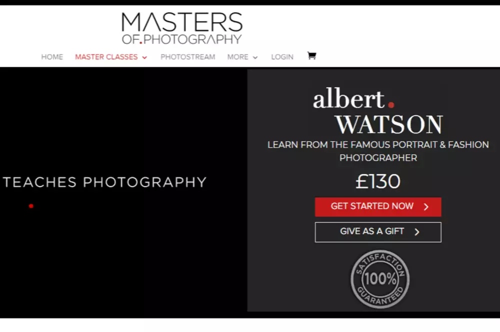 Fstoppers Rezensiounen: Masters of Photography: Albert Watson 43665_1