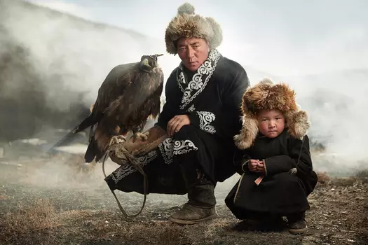 Warisan Mongolian Eagle Hunters Éndah Didokumentasikeun ku Fotografer Sasha Leahovcenco 447069_23