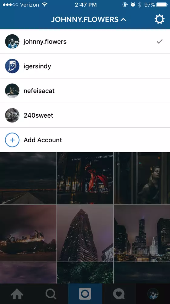 Instagram konečne pridáva podporu pre viacero účtov 447409_3