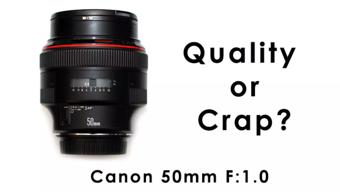 Canon 50mm F1.0-ren azken lentea
