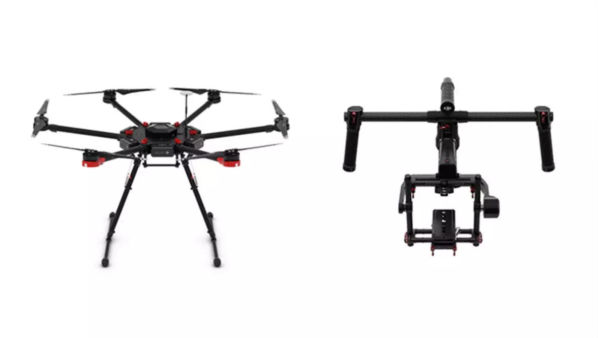 dji-matrice-600-drone-ronin-mx-ジンバル