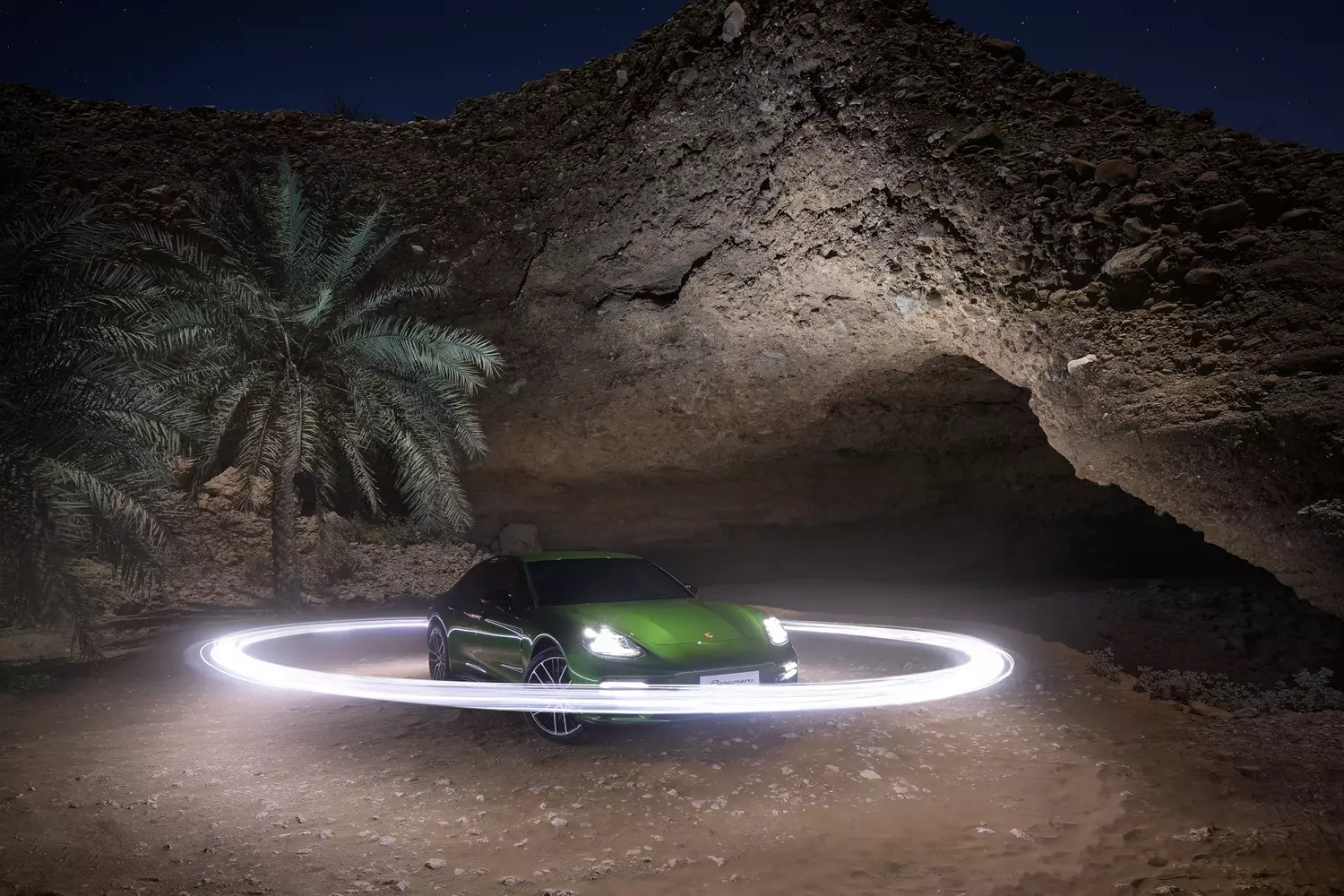 Μια συνέντευξη με τον Baber Afzal: Light Painting a Porsche Commercial 5075_3