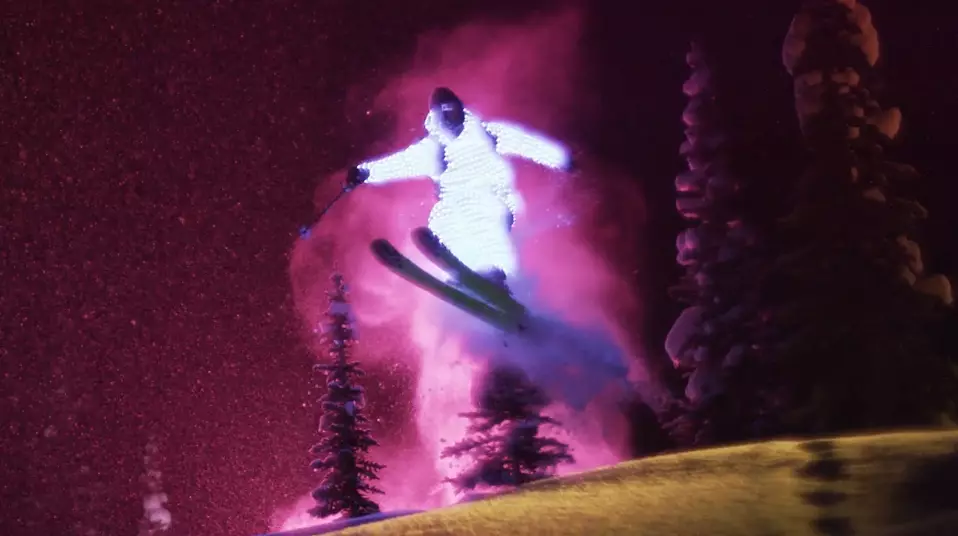 Pogledajte ovaj nevjerojatan video noćnog skijanja 5646_1