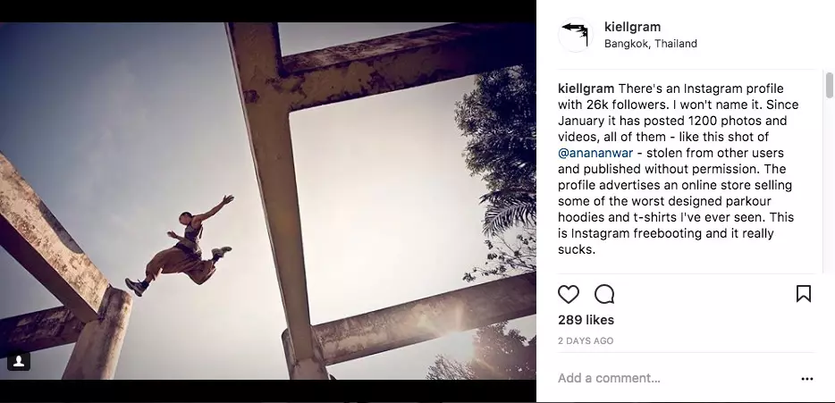 “Instagram Freebooting” gözegçilikden çykdy we kompaniýa muny amala aşyrmaga rugsat berýär 5804_1