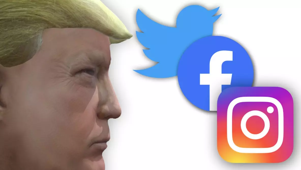 Trumps kampanjvideo hämtad från sociala medier för intrång i upphovsrätt på bilder