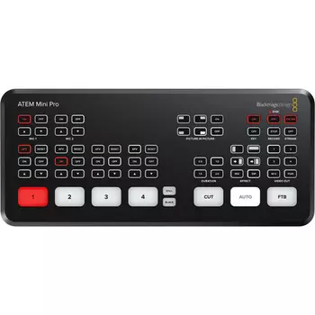 פסטאָפּפּערס באריכטן די Blackmagic Design ATEM Mini Pro ISO Live Streaming HDMI Switcher 7334_4